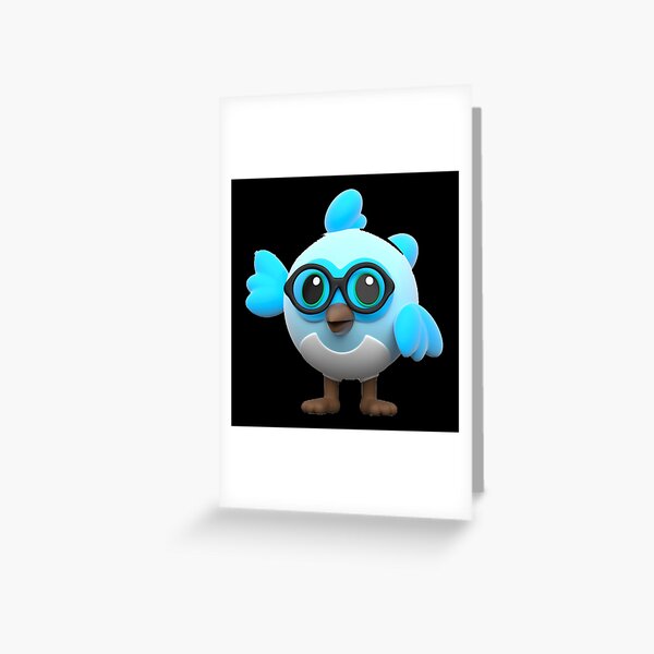 "Flutter Dash Bird with Specs" Greeting Card for Sale by tshirtsandme ...