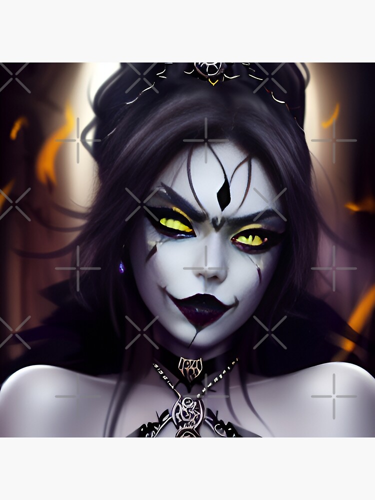 "deegital art wallpaper fantasy aesthetic gothic witch anime style ...