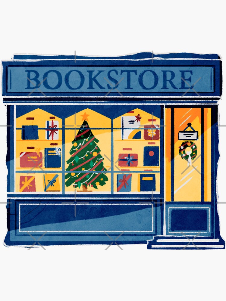 "BOOKSTORE" Sticker for Sale by Minimallll | Redbubble