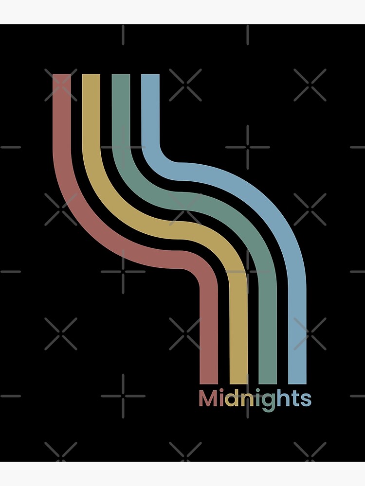 "Midnights - Taylor Swift Retro Aesthetic" Art Print for Sale by ...
