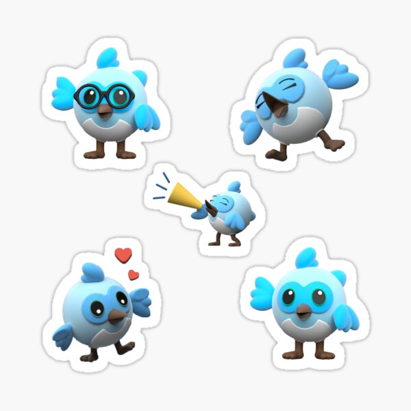 "Flutter Dash Bird Collection" Sticker for Sale by tshirtsandme | Redbubble