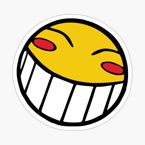 "Cowboy Bebop Radical Ed Smiley Face" Sticker for Sale by 99Cowboy ...