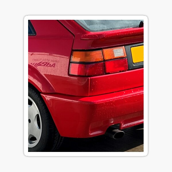 "Corrado Rear" Sticker for Sale by vr6280 | Redbubble