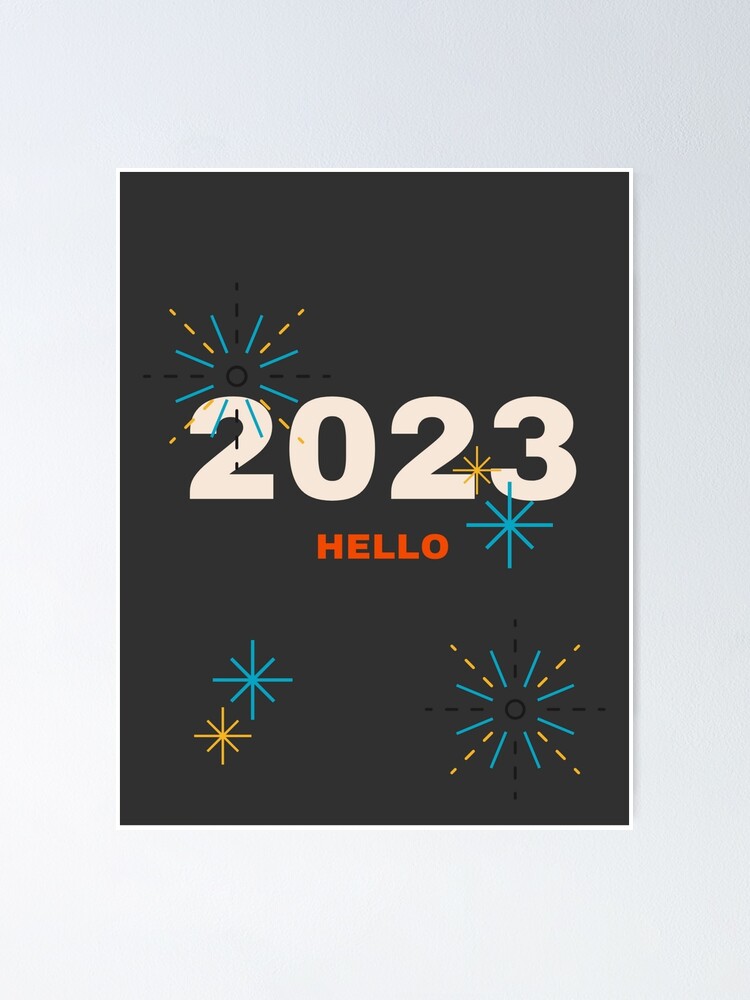 "New Years Odometer #Party#USA# 2023" Poster for Sale by dpartistdesign ...