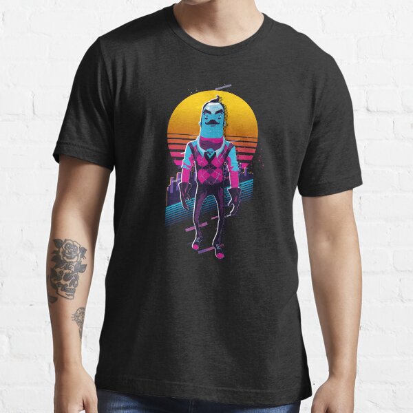 "Hello Neighbor 2 - Theodore *80s retro*" T-shirt for Sale by ...