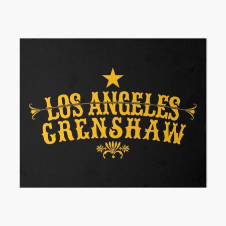 "Los Angeles Crenshaw classic - Crenshaw LA - LA Crenshaw logo" Art ...