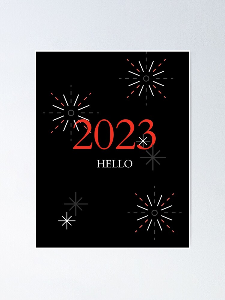"New Years Odometer #Party#USA# 2023" Poster for Sale by dpartistdesign ...