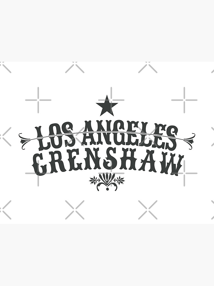 "Los Angeles Crenshaw classic - Crenshaw LA - LA Crenshaw logo" Art ...