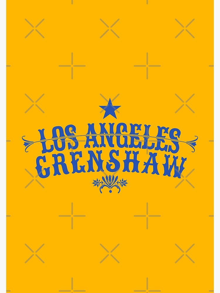 "Los Angeles Crenshaw classic - Crenshaw LA - LA Crenshaw logo" Spiral ...
