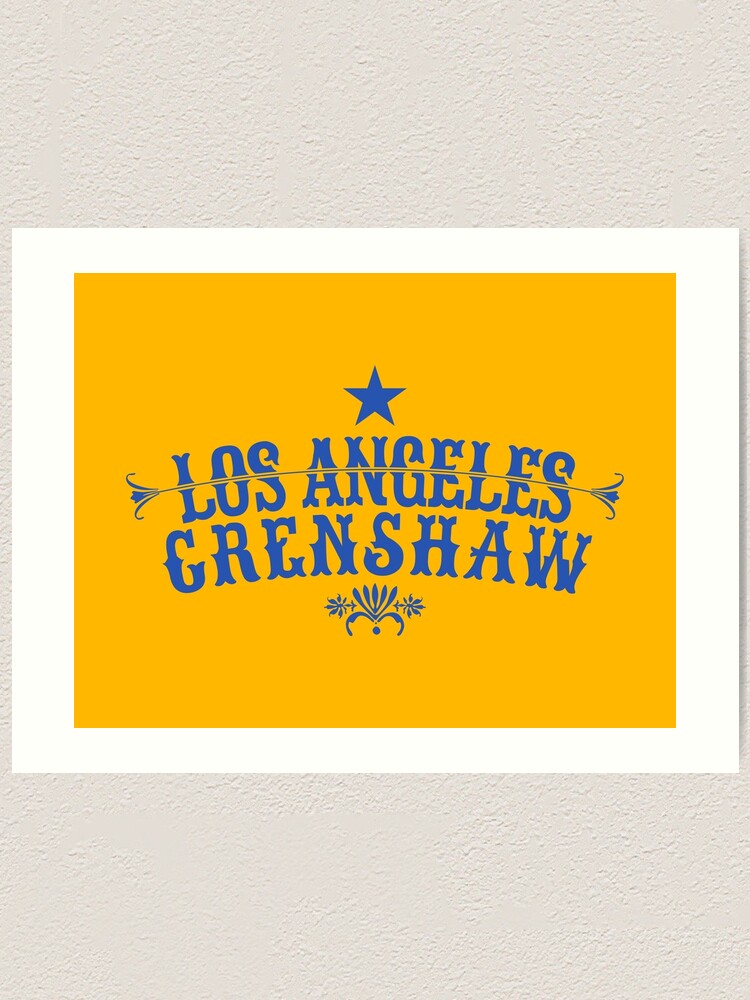 "Los Angeles Crenshaw classic - Crenshaw LA - LA Crenshaw logo" Art ...