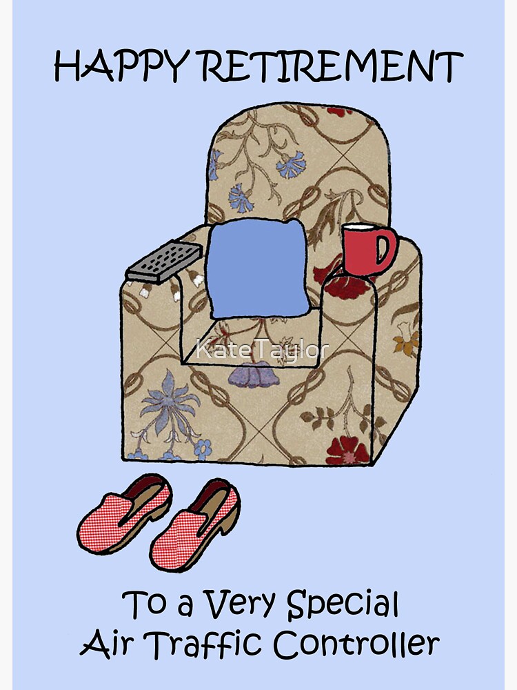 "Happy Retirement to Air Traffic Controller" Sticker for Sale by ...