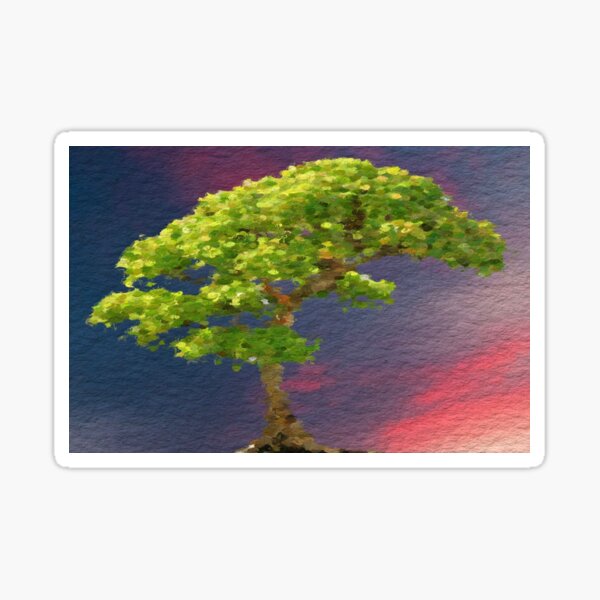 "Acacia tree" Sticker for Sale by PoetsRliarsArt | Redbubble