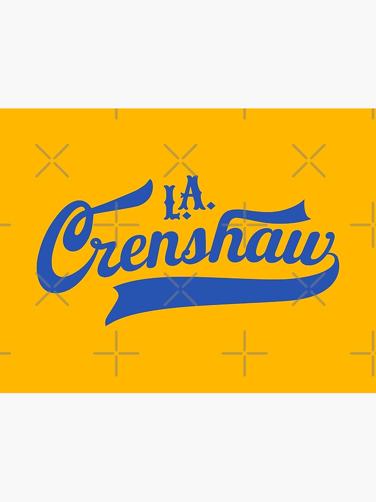 "Los Angeles Crenshaw - LA Crenshaw - LA Crenshaw logo" Poster for Sale ...