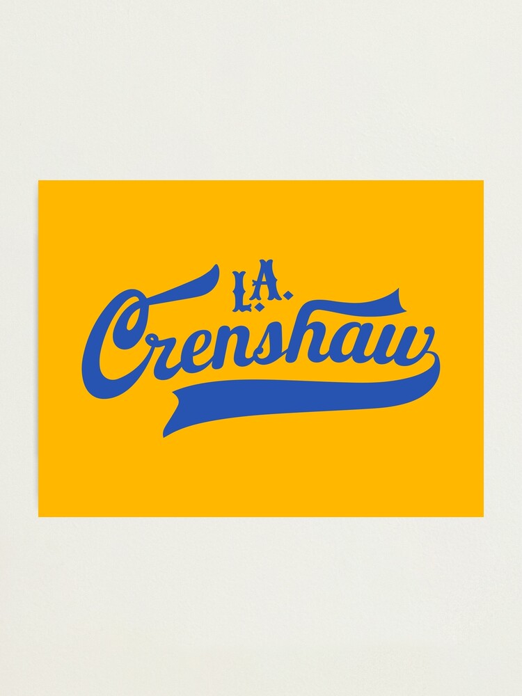 "Los Angeles Crenshaw - LA Crenshaw - LA Crenshaw logo" Photographic ...