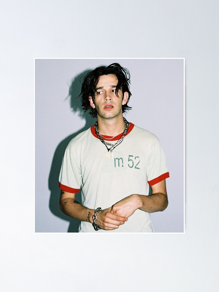 "Matty Healy" Poster for Sale by darismoon | Redbubble