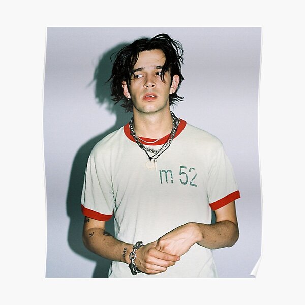 "Matty Healy" Poster for Sale by darismoon | Redbubble