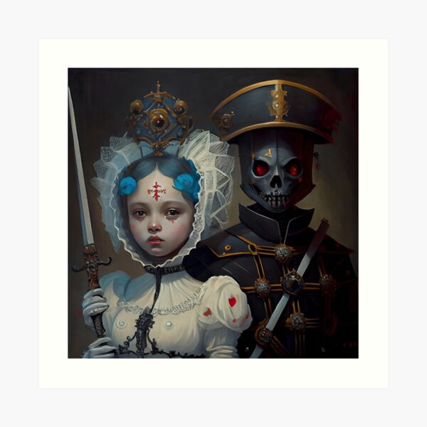 "Gothic Princess and Robot body guard, Gothic Spooky Victorian Knights ...