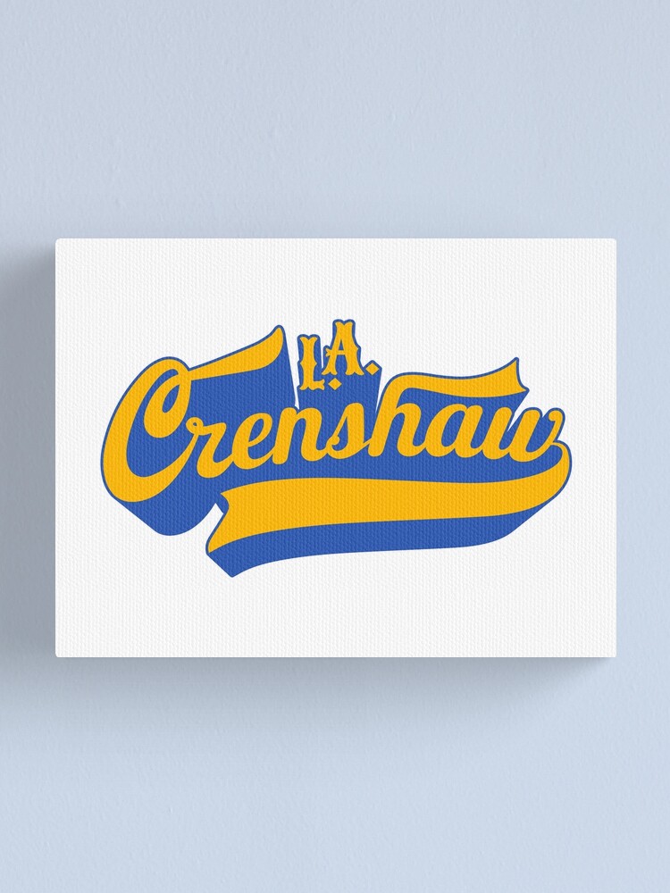 "Los Angeles Crenshaw classic - Crenshaw LA - LA Crenshaw logo" Canvas ...