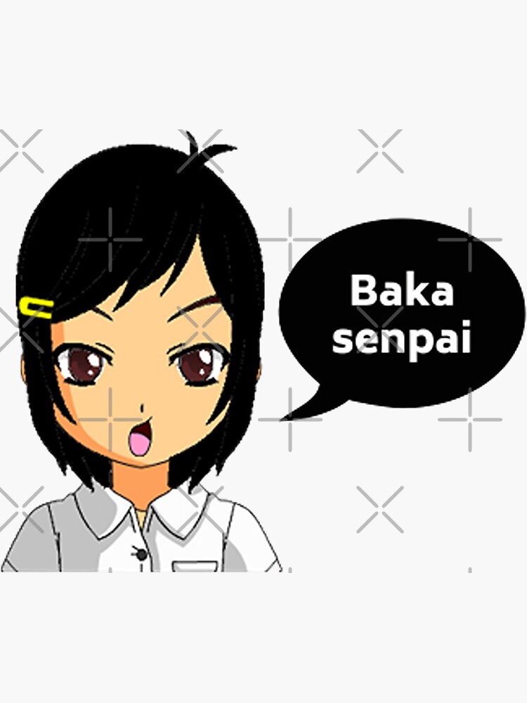 "Nagatoro - Nagatoro san saying baka senpai with a cutely angry face t ...