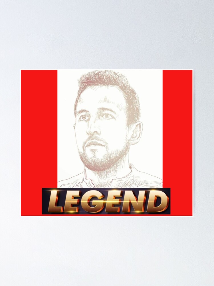 "Harry Kane Drawing - Harry Kane Essential T-Shirt " Poster for Sale by ...