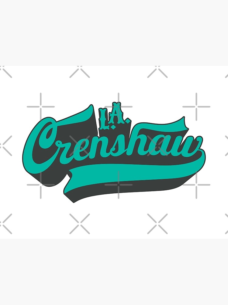 Póster «Clásico de Los Ángeles Crenshaw - Crenshaw LA - Logotipo de L.A ...