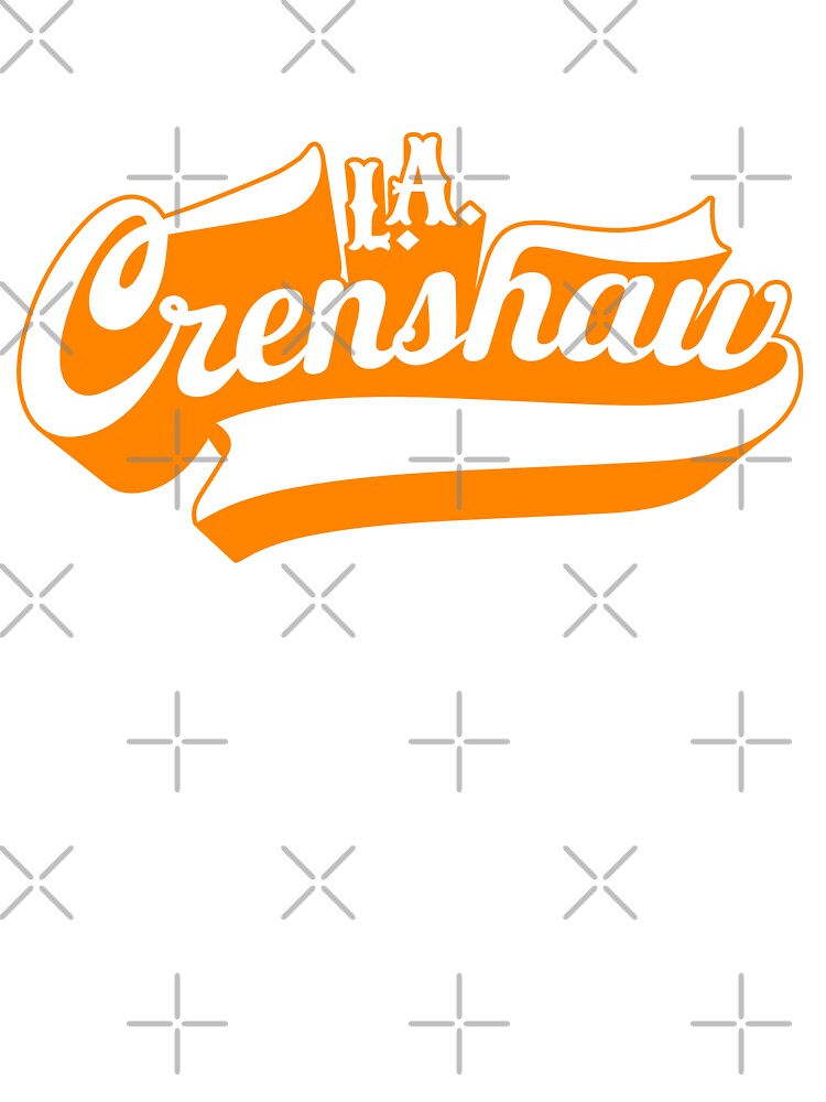 "Los Angeles Crenshaw - Crenshaw LA - LA Crenshaw Logo lettering" Kids ...