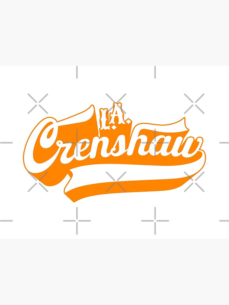 "Los Angeles Crenshaw - Crenshaw LA - LA Crenshaw Logo lettering ...