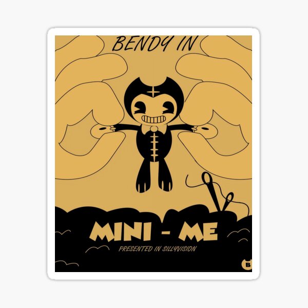 "bendy and the ink machine" Sticker for Sale by lovemyronaa | Redbubble