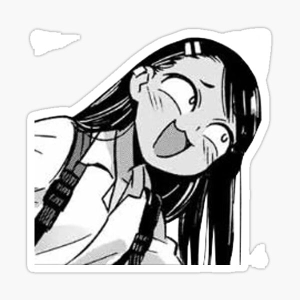 "Nagatoro" Sticker for Sale by Mannoucha | Redbubble