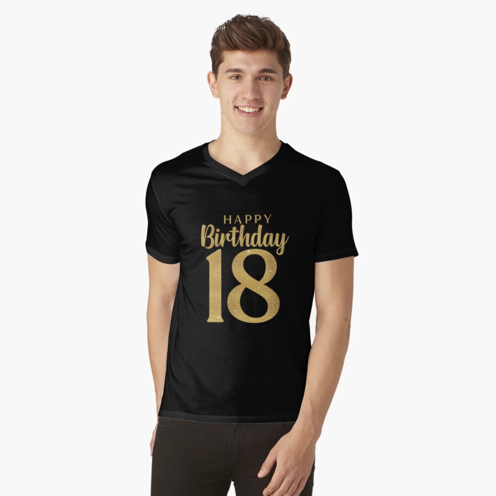 "Happy Birthday 18th" Sticker for Sale by Merigold | Redbubble