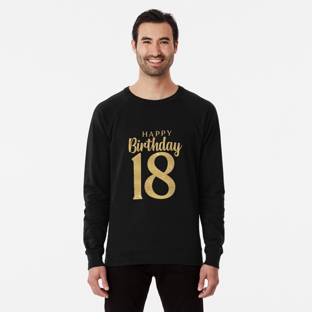 "Happy Birthday 18th" Sticker for Sale by Merigold | Redbubble
