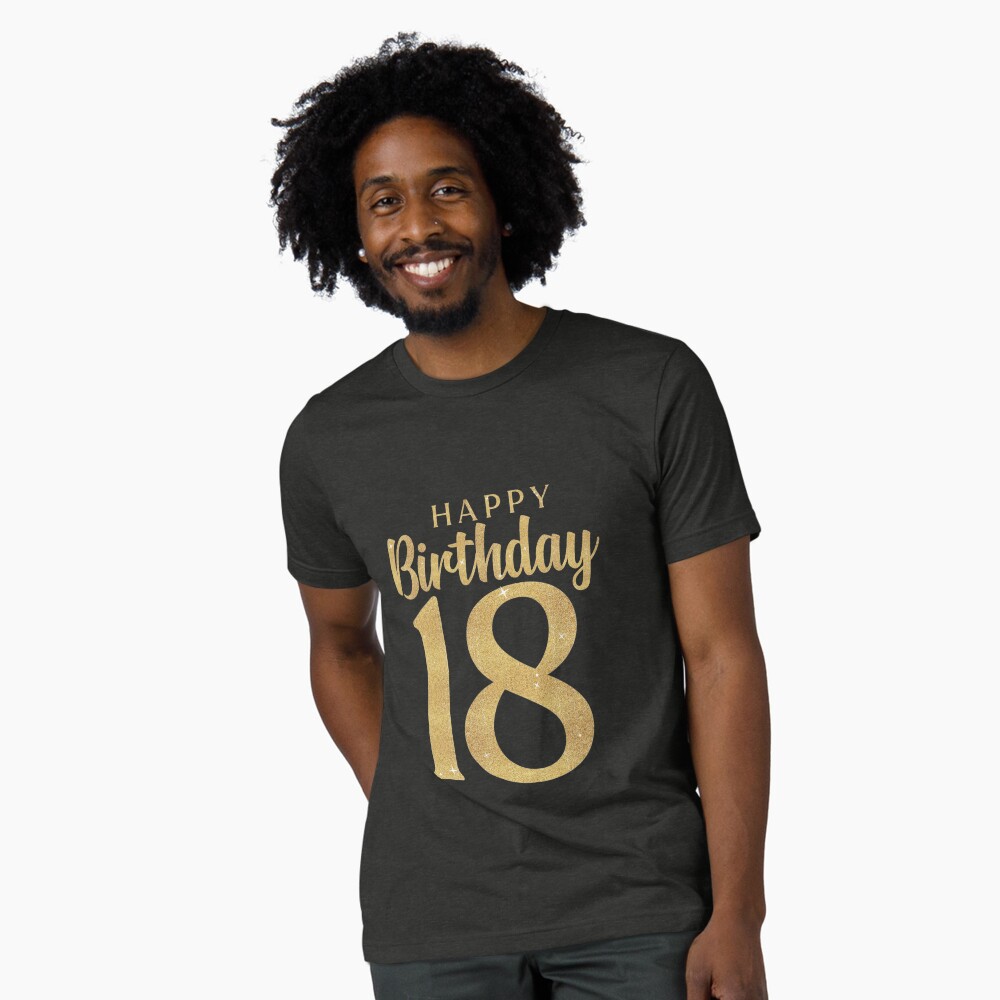 "Happy Birthday 18th" Sticker for Sale by Merigold | Redbubble
