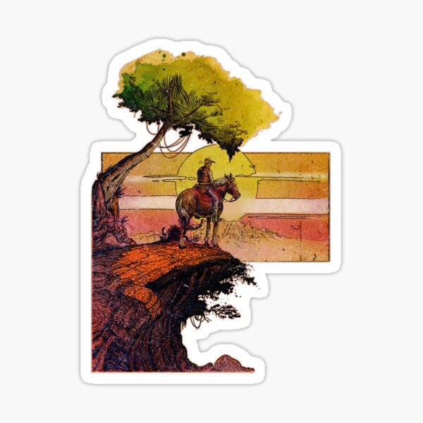 "A Horse with No Name" Sticker for Sale by Kdogg86 | Redbubble