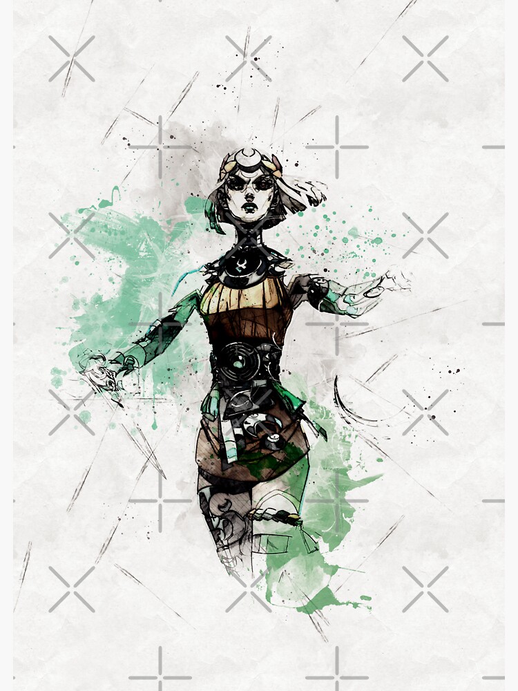 "Hades 2 - Melinoe (Painting)" Sticker for Sale by MnA-Designs | Redbubble