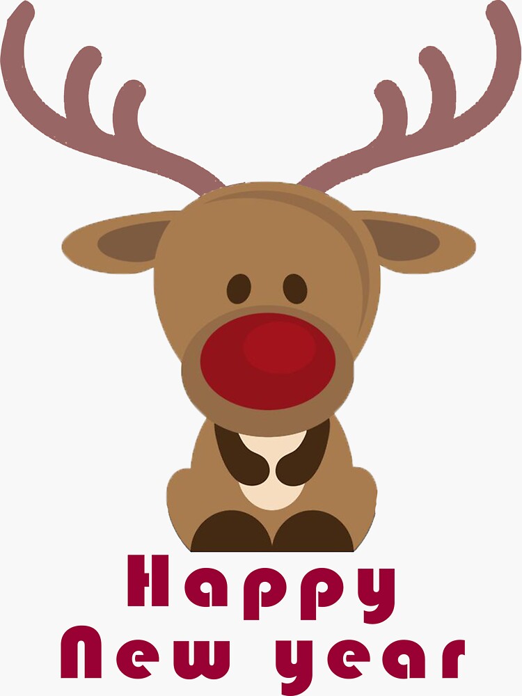 "Mini Rudolf" Sticker for Sale by AleksandarRoyal | Redbubble