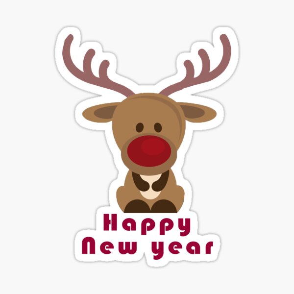 "Mini Rudolf" Sticker for Sale by AleksandarRoyal | Redbubble