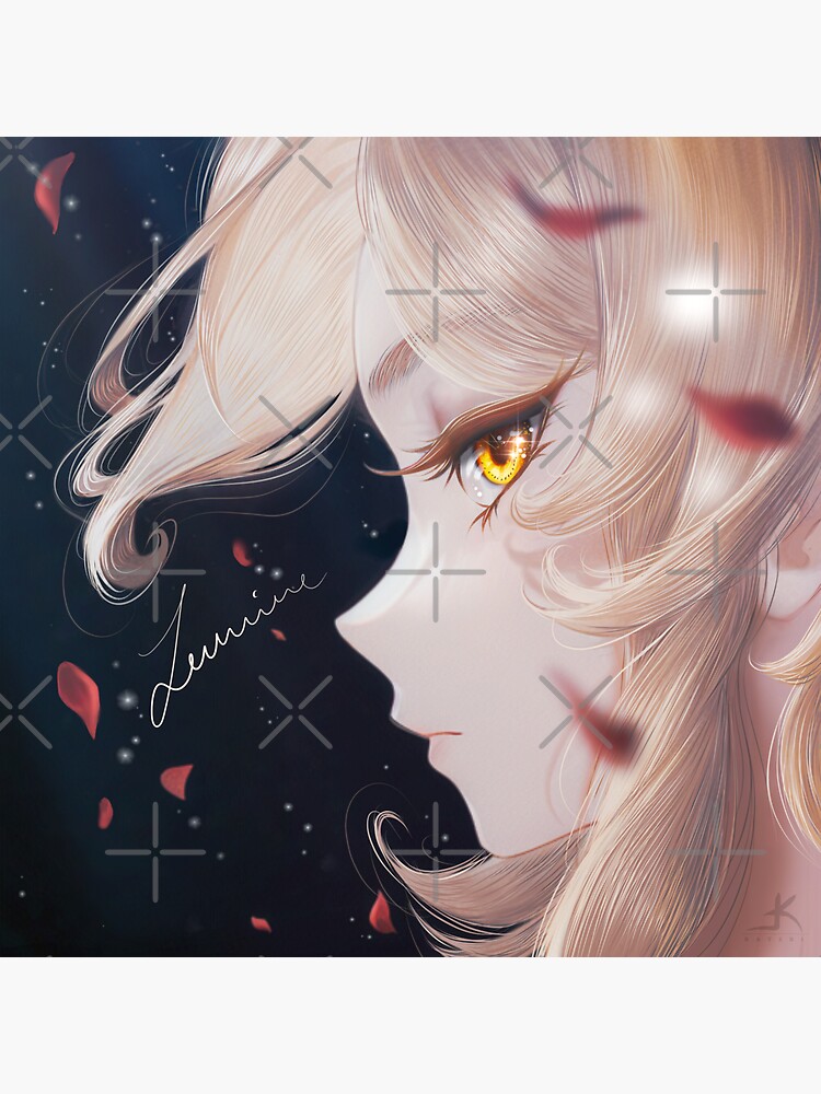 "Lumine-Genshin Impact" Sticker for Sale by Katzui | Redbubble