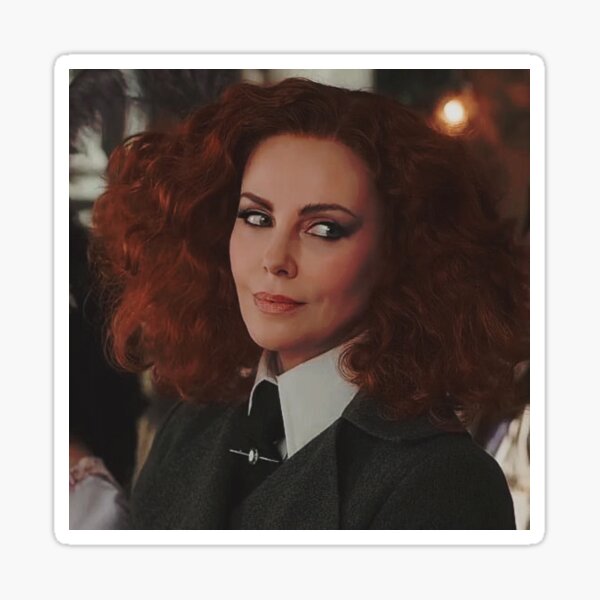 "charlize theron" Sticker for Sale by bunchagarbo | Redbubble