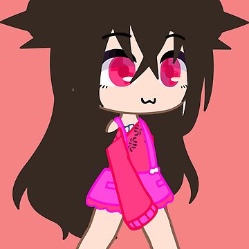 "Chibi Girl Pink Cheerful Gacha club - Girl happy pink Gacha Life ...
