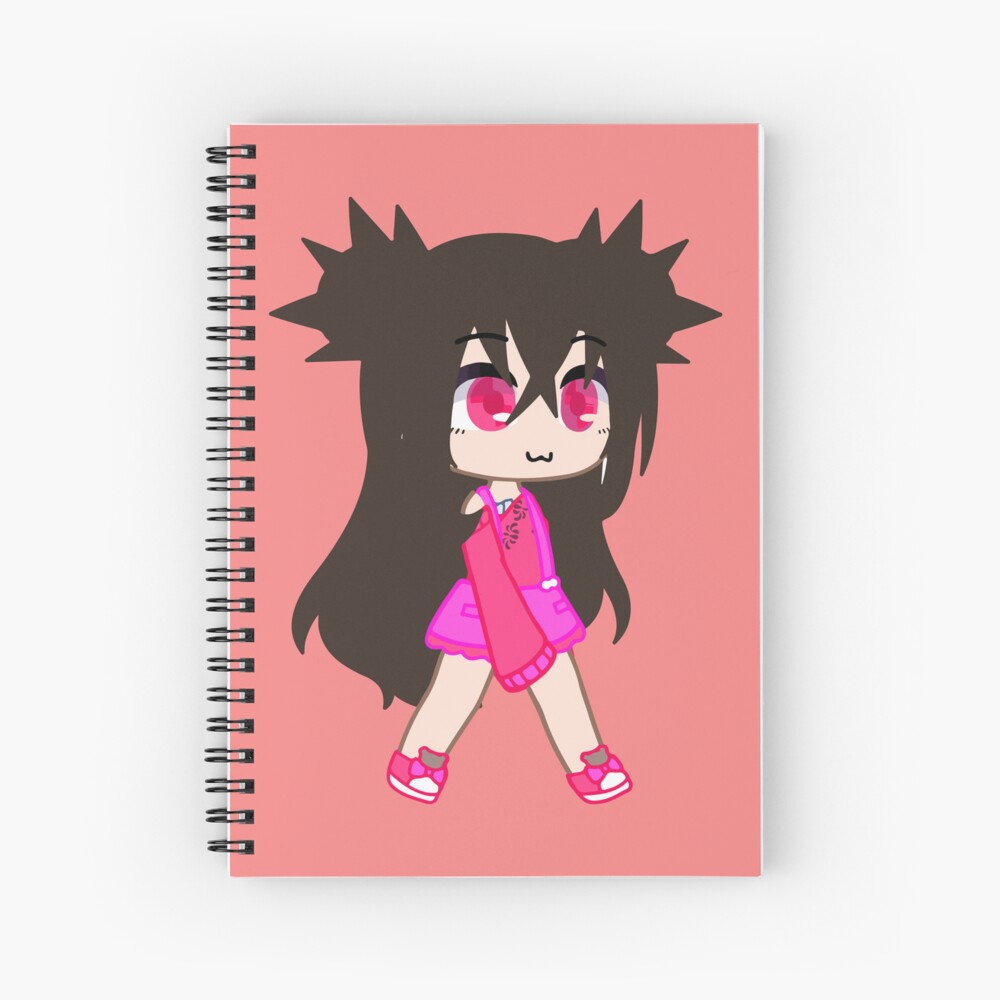 "Chibi Girl Pink Cheerful Gacha club - Girl happy pink Gacha Life ...