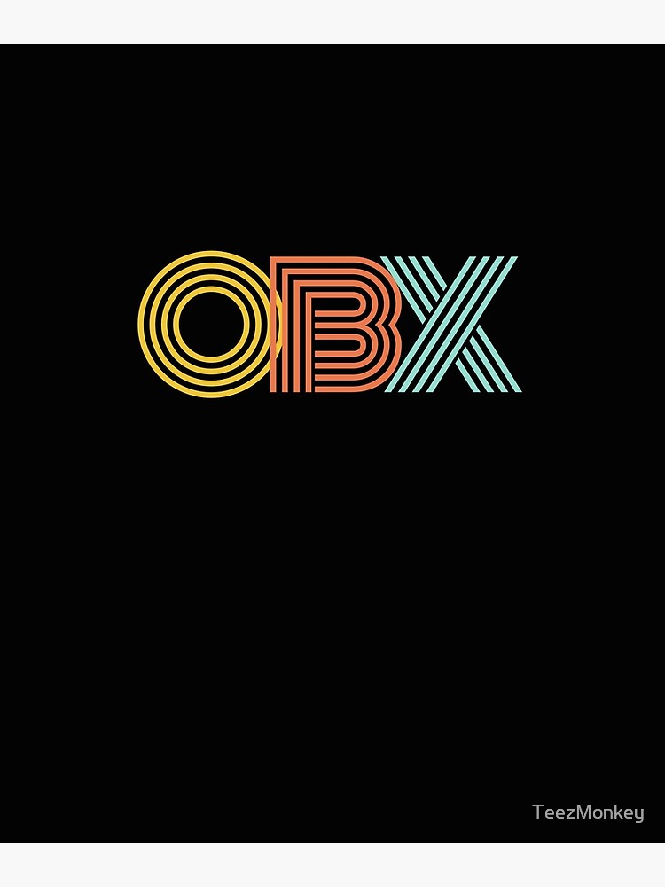 "Outer Banks North Carolina OBX" Poster for Sale by TeezMonkey | Redbubble