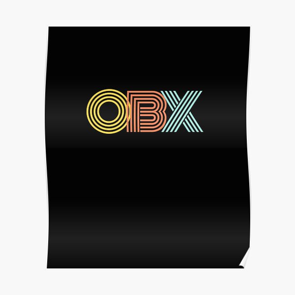 "Outer Banks North Carolina OBX" Poster for Sale by TeezMonkey | Redbubble