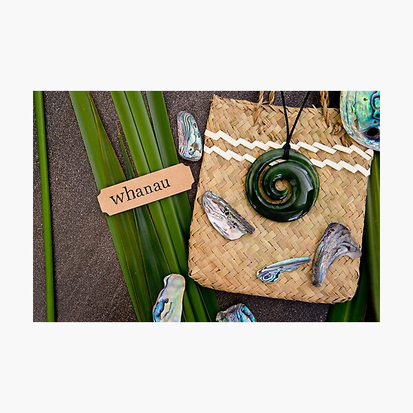 "NZ Maori - Whanau - Family" Photographic Print for Sale by ...