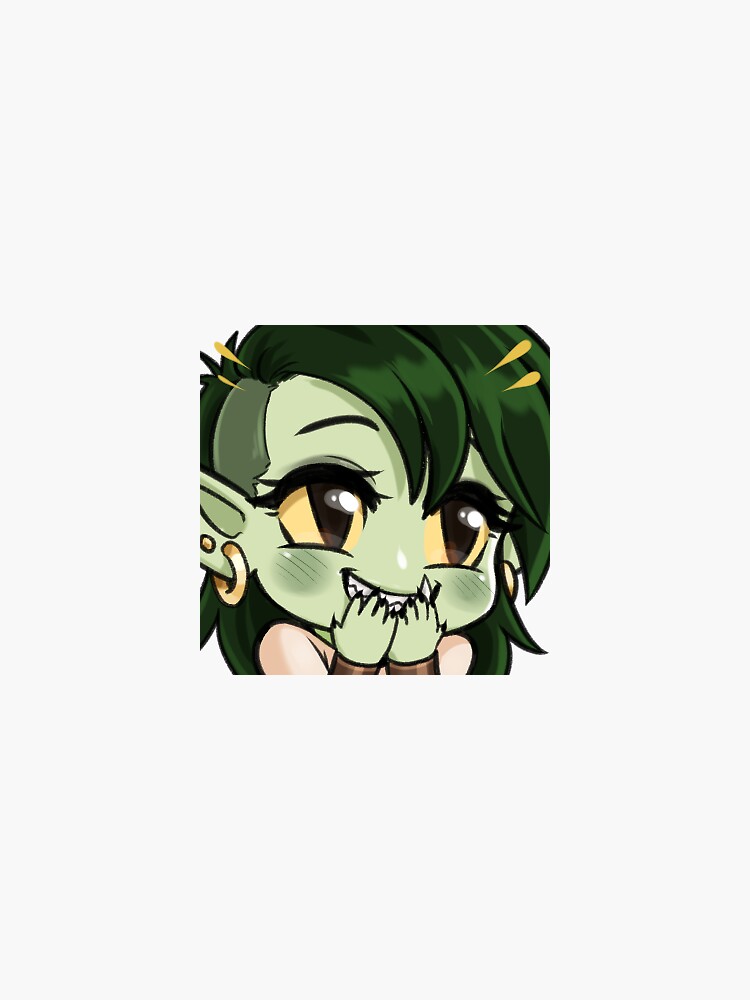 "Smarls Giggle" Sticker for Sale by OppaiMagpie | Redbubble