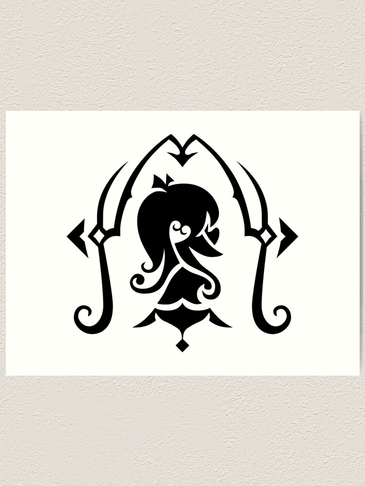 "Nahida logo - Genshin Impact" Art Print for Sale by damomonkey | Redbubble