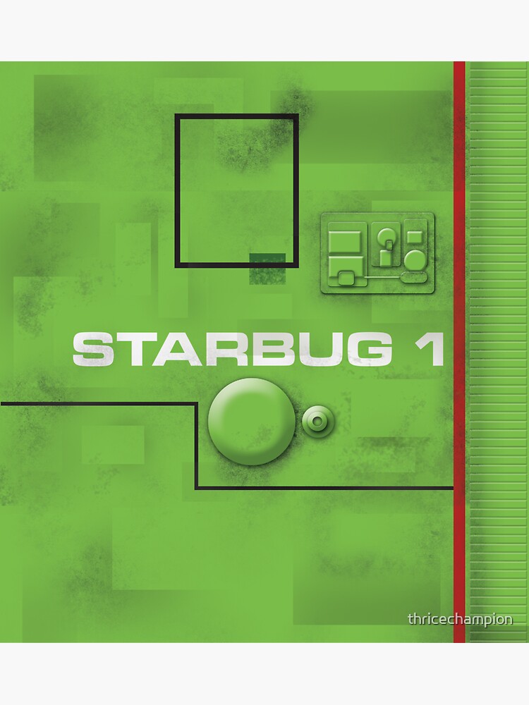 "Starbug hull" Sticker for Sale by thricechampion | Redbubble
