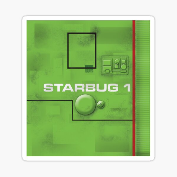 "Starbug hull" Sticker for Sale by thricechampion | Redbubble