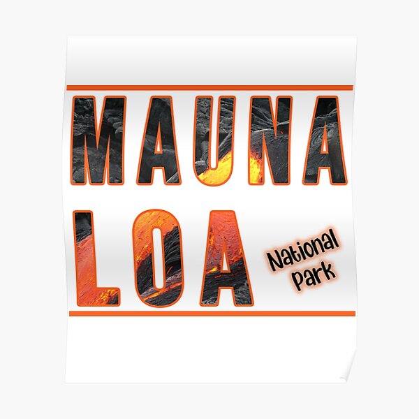 "Mauna Loa Hawaii Volcano Tourist Hawaii Souvenir Big Island Mauna Loa ...