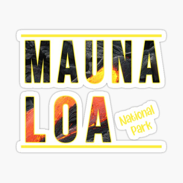 "Mauna Loa Hawaii Volcano Tourist Hawaii Souvenir Big Island Mauna Loa ...
