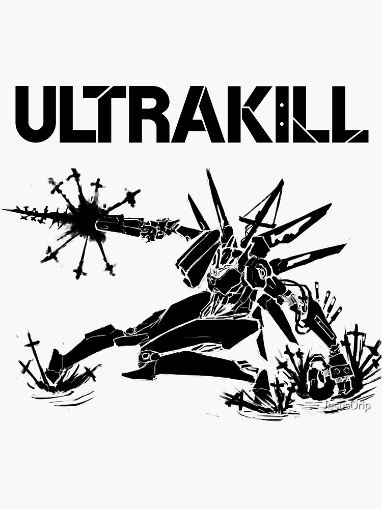 "Ultrakill" Sticker for Sale by JesusDrip | Redbubble